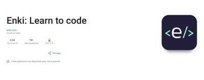 Les applications mobiles pour apprendre à coder