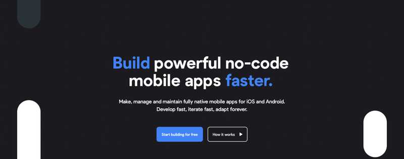 13+ meilleurs outils no-code pour créer une application mobile