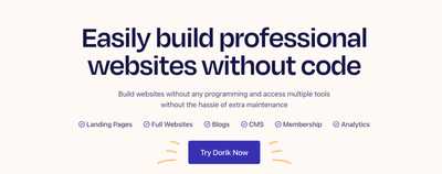 7+ des meilleurs outils no-code pour créer un site web