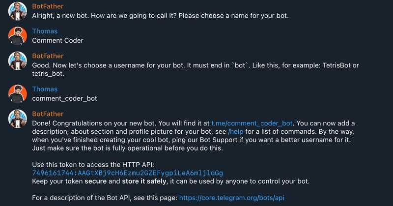Comment créer un Bot Telegram en Python