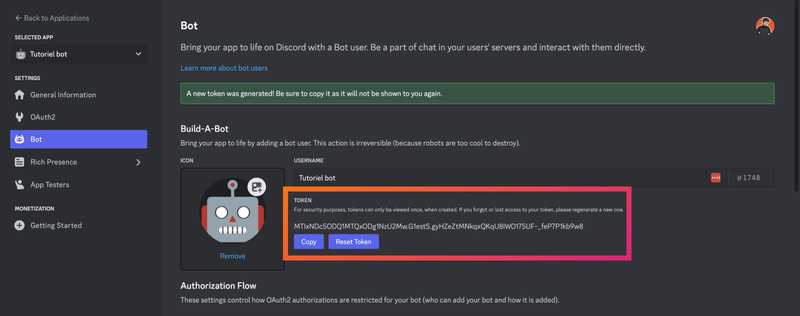 Comment créer un Bot discord.py sur Replit